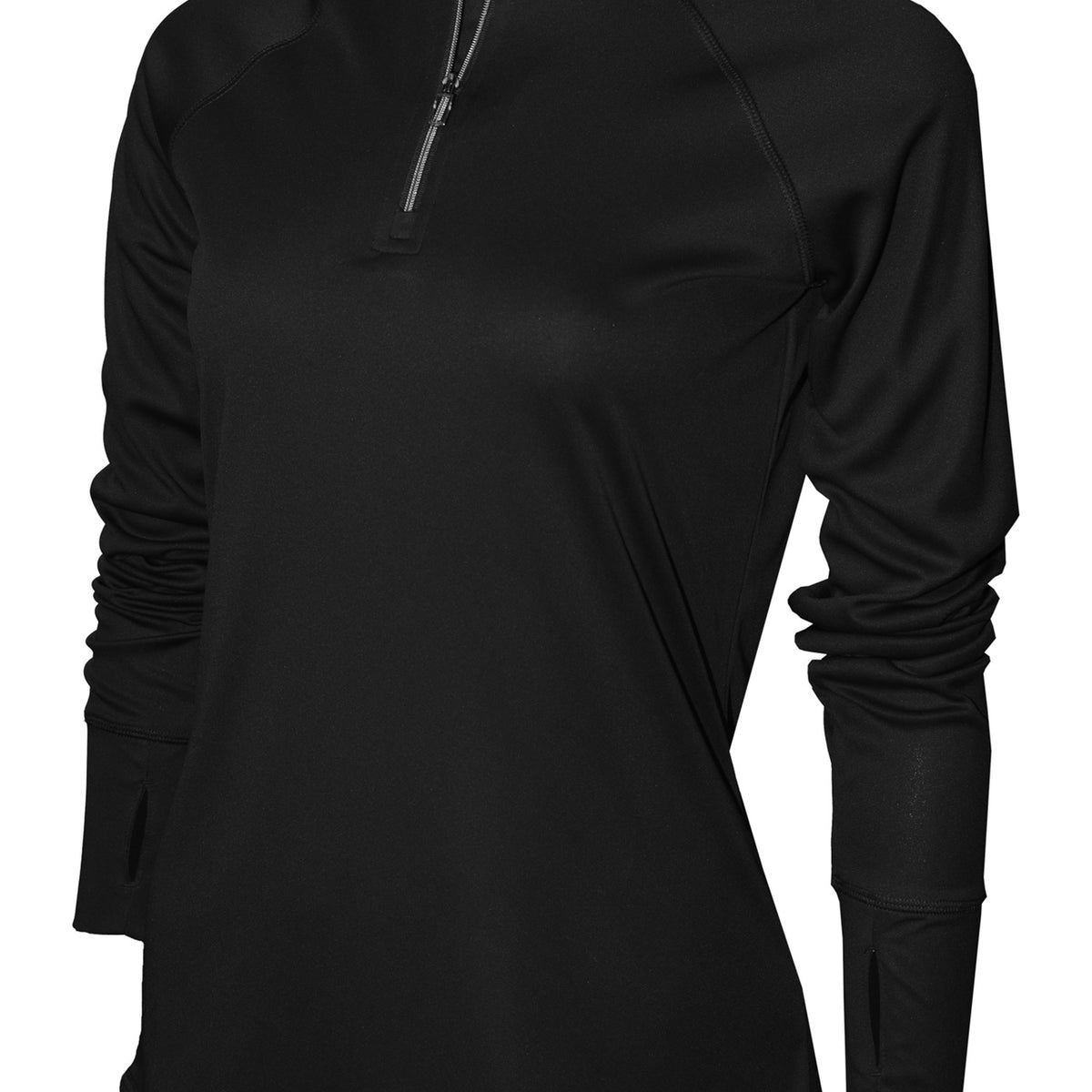 Ladies BAW Solid Light Weight 1/4 Zip - XT425 – The Beanstalk Boutique