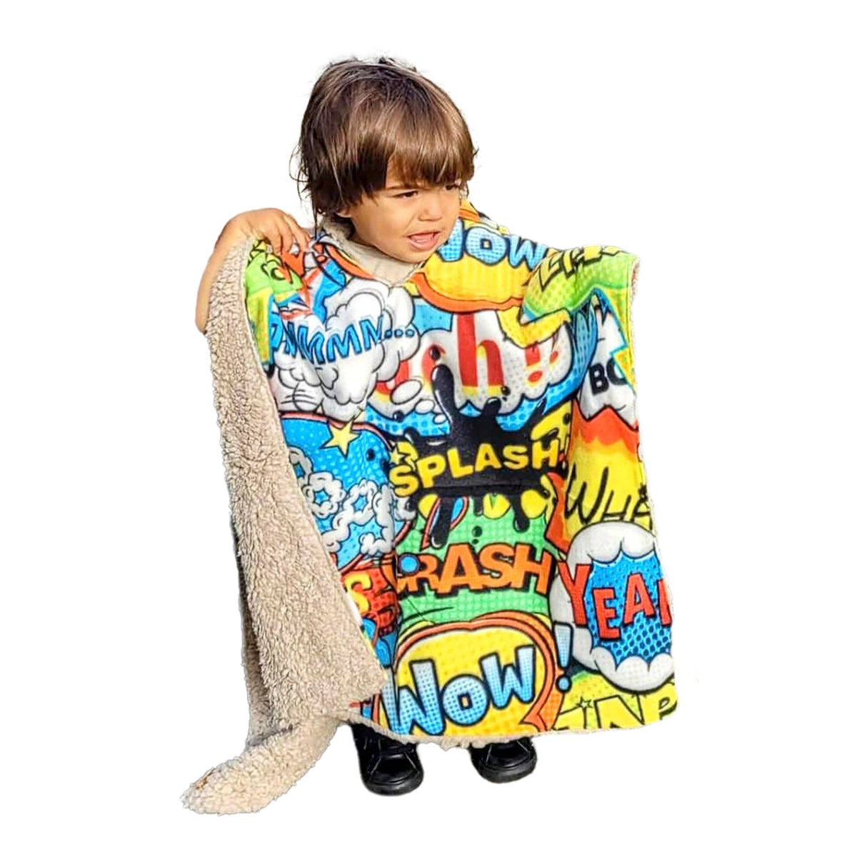 Comic Hero Car Seat Poncho for Babies and Kids – The Beanstalk Boutique