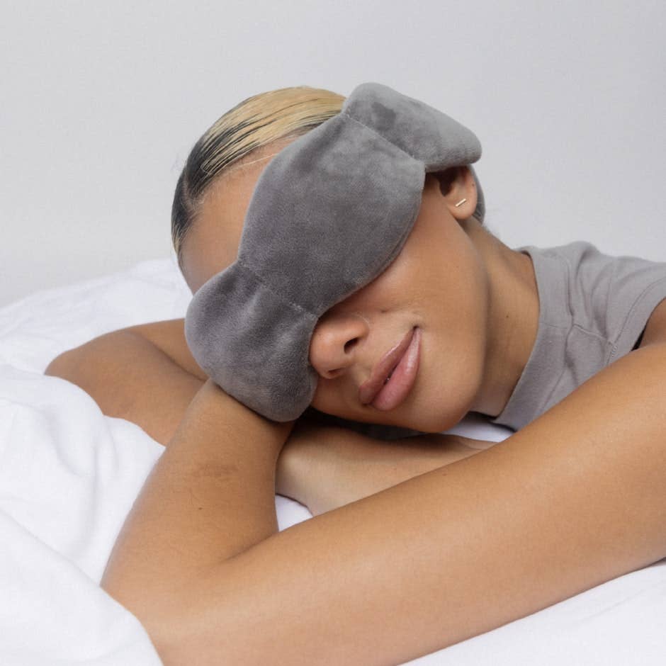 Elephant Weighted Sleep Mask - Eye Mask – The Beanstalk Boutique