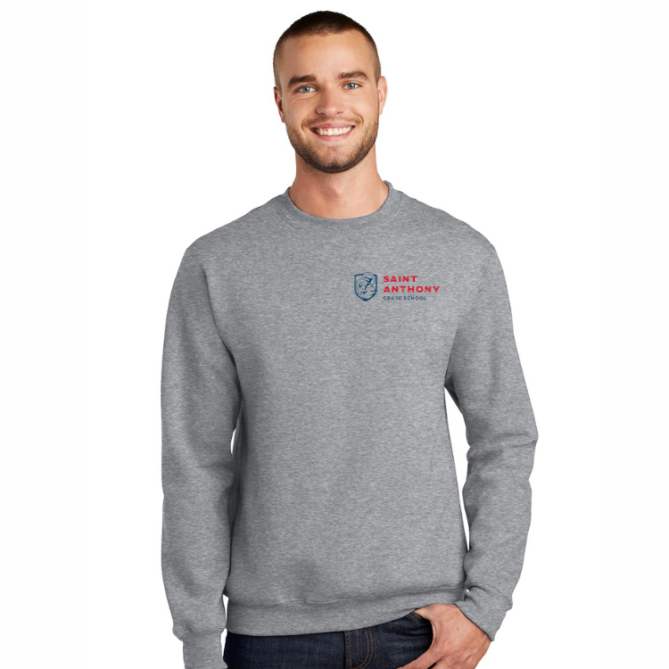 Port & Company Adult Essential Fleece Crewneck Sweatshirt - PC90 – The ...